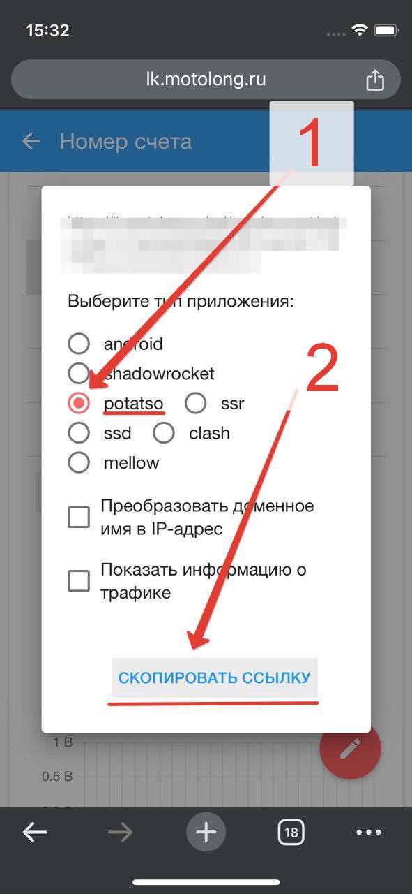 Настройка Potatso для IOs | Открой мир